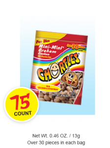 Chortles | Mini Mini Graham Cracker Snacks